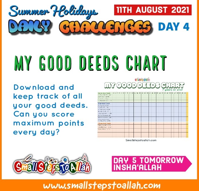 Small Steps to Allah - Ready to take small steps to please Allah?