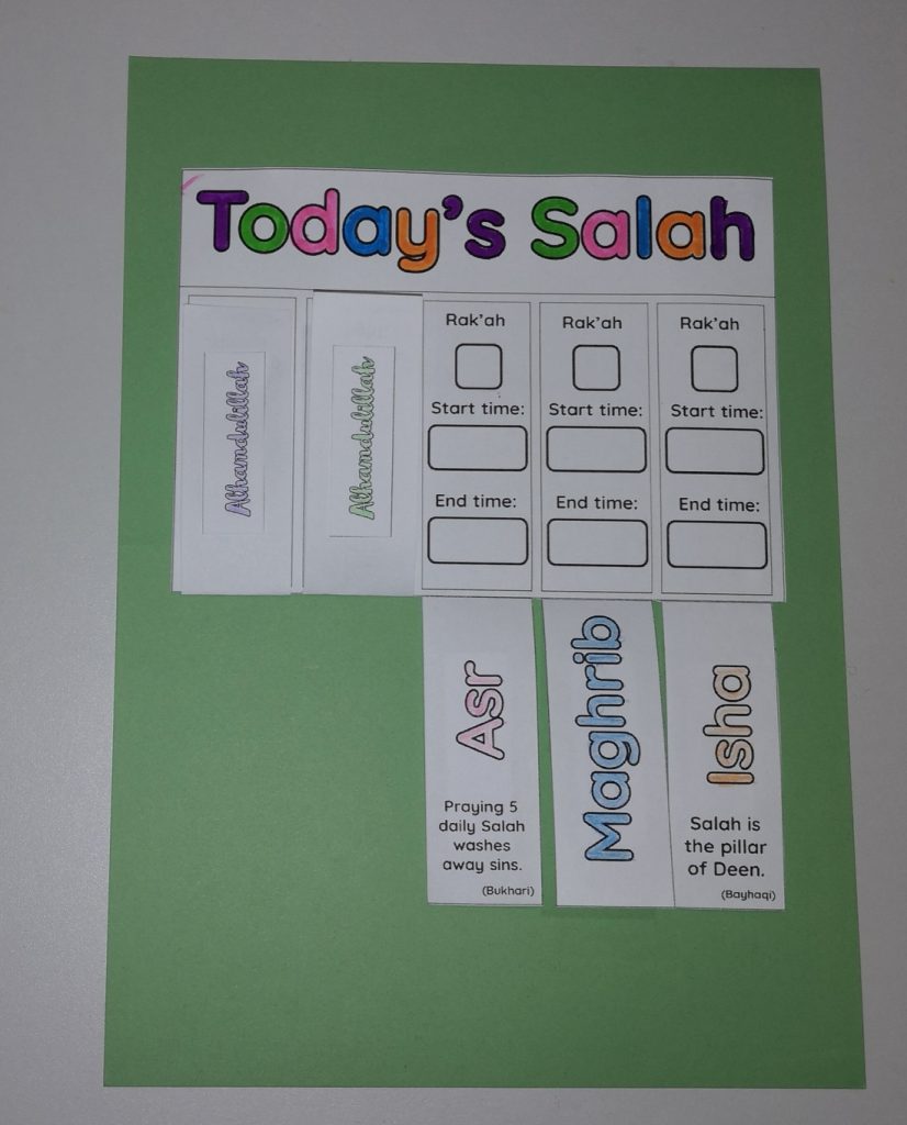 Salah Flip Chart - Small Steps to Allah
