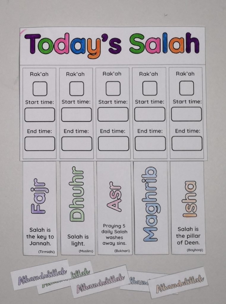Salah Flip Chart – Small Steps to Allah