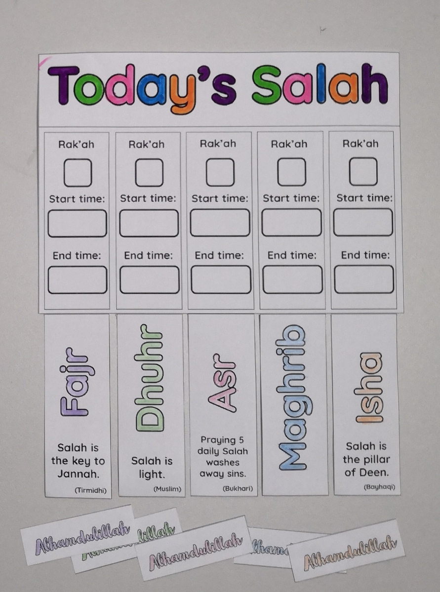 Salah Flip Chart – Small Steps to Allah
